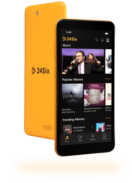 24Six Family Music Player, 100% Kosher Streaming Device