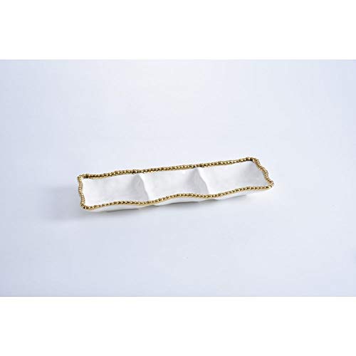 Pampa Bay 3-Section Serving Piece - Assorted Colors