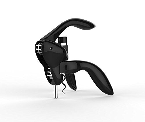 Houdini Rabbit Style Corkscrew, Shiny Black