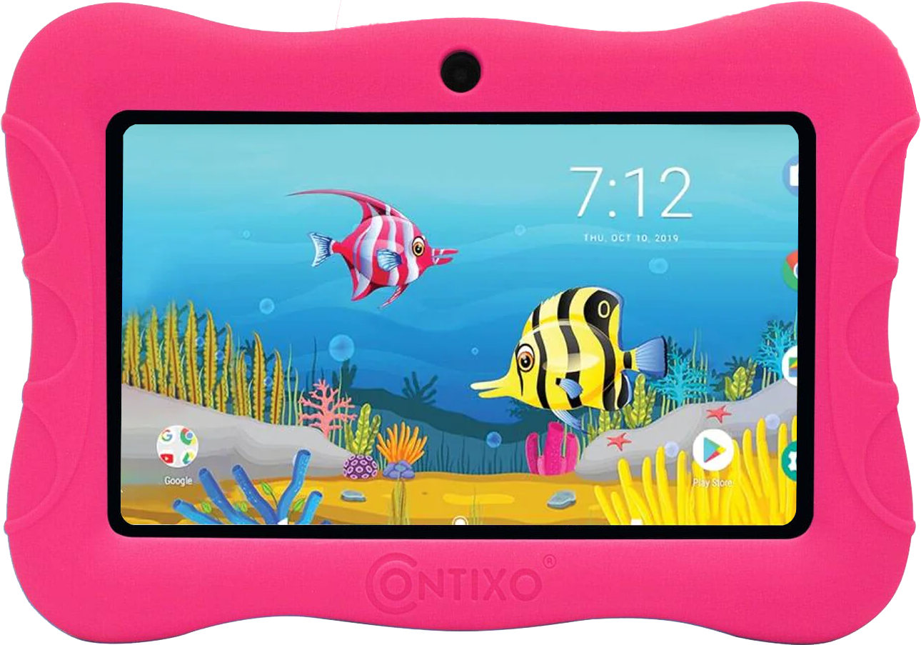Contixo JFrog2 7-inch HD, Kids' Tablet with Learning Tablet for Childr