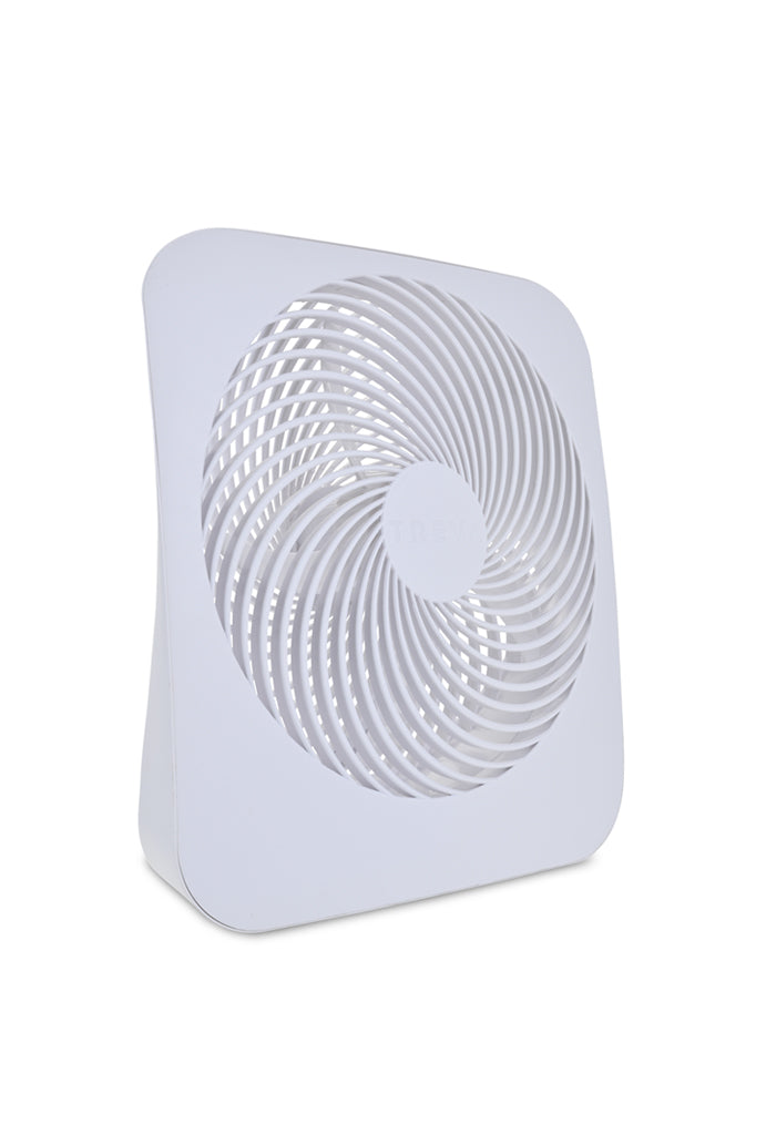 O2COOL 10" Battery & Electric Powered Fin Fan, White